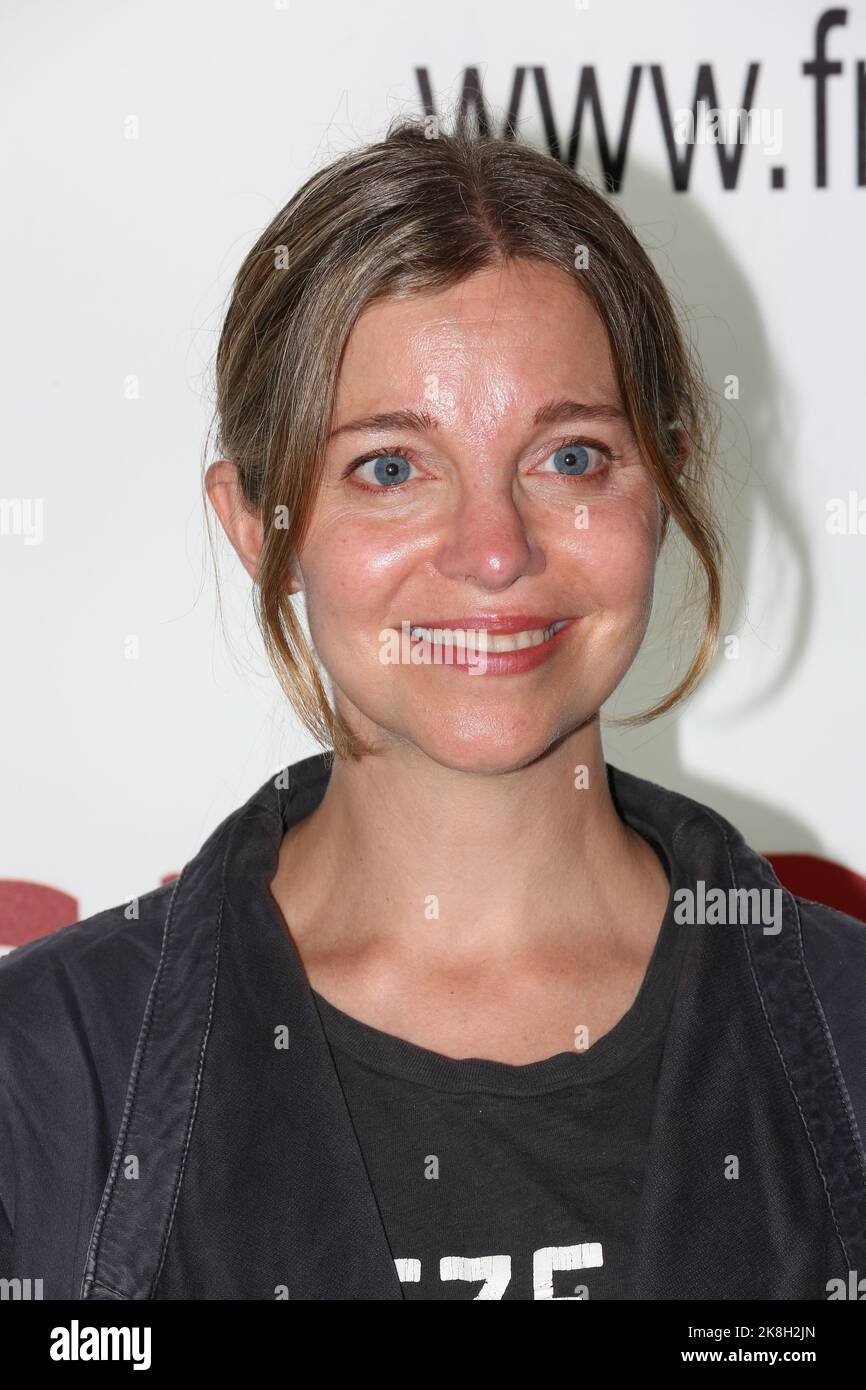 Laura Heisler (EVIL) attends 'The Harbinger' film premiere at Arrow ...