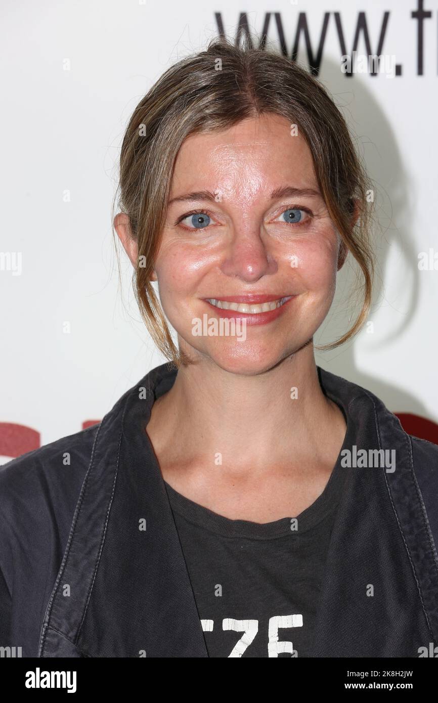 Laura Heisler (EVIL) attends 'The Harbinger' film premiere at Arrow ...