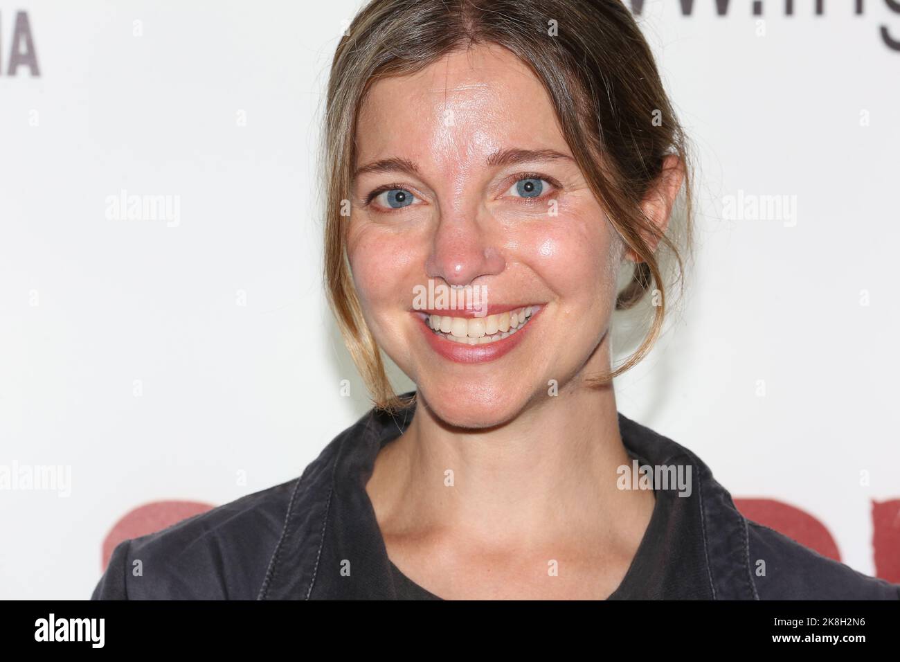 Laura Heisler (EVIL) attends 'The Harbinger' film premiere at Arrow ...