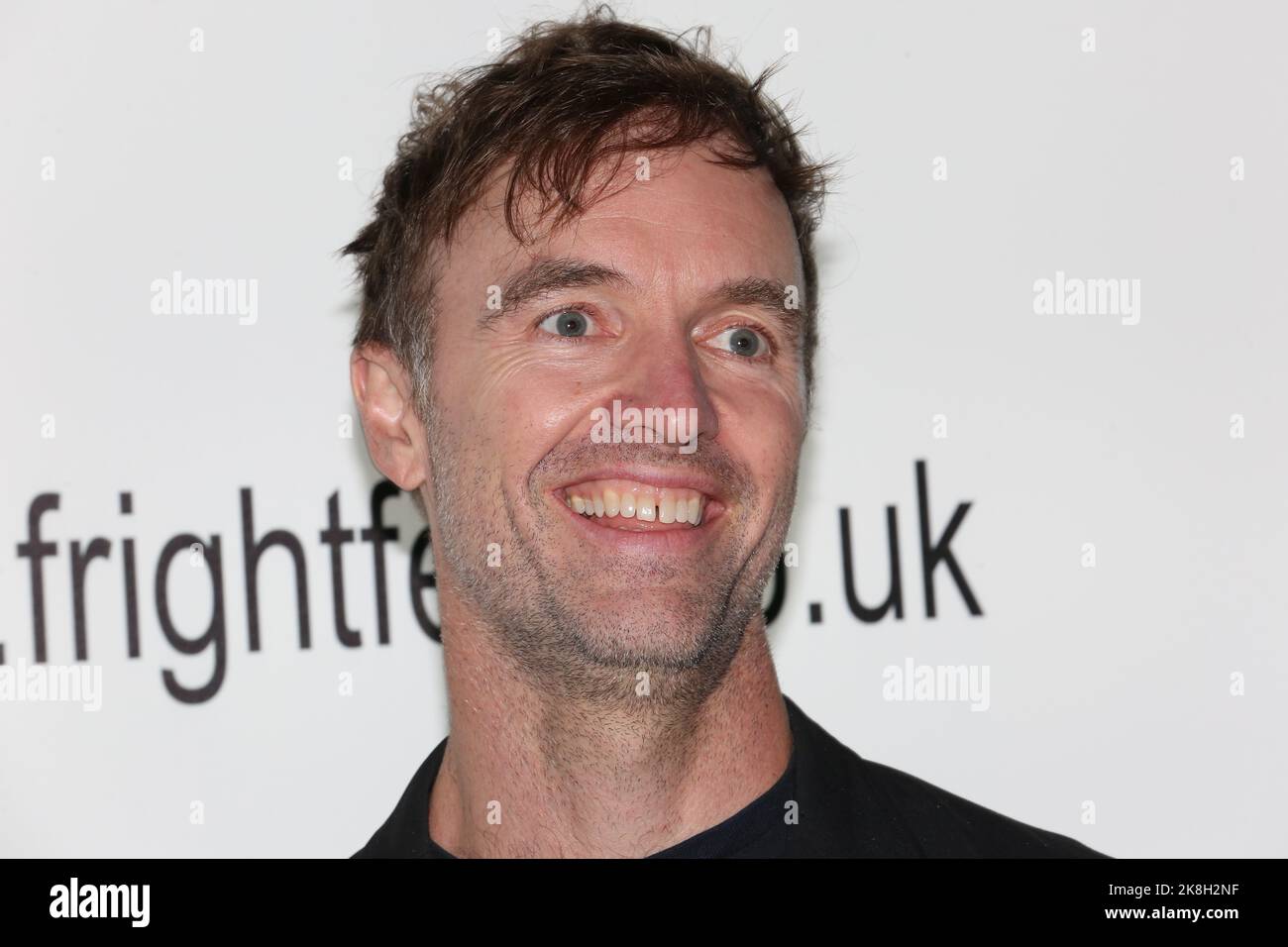 Jay Dunn attends 'The Harbinger' film premiere at Arrow FrightFest held ...