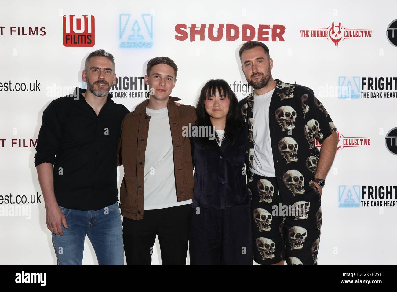 Chris Baugh, Oscar Kennedy, Thaddea Graham and Ryan J. Brown attend ...