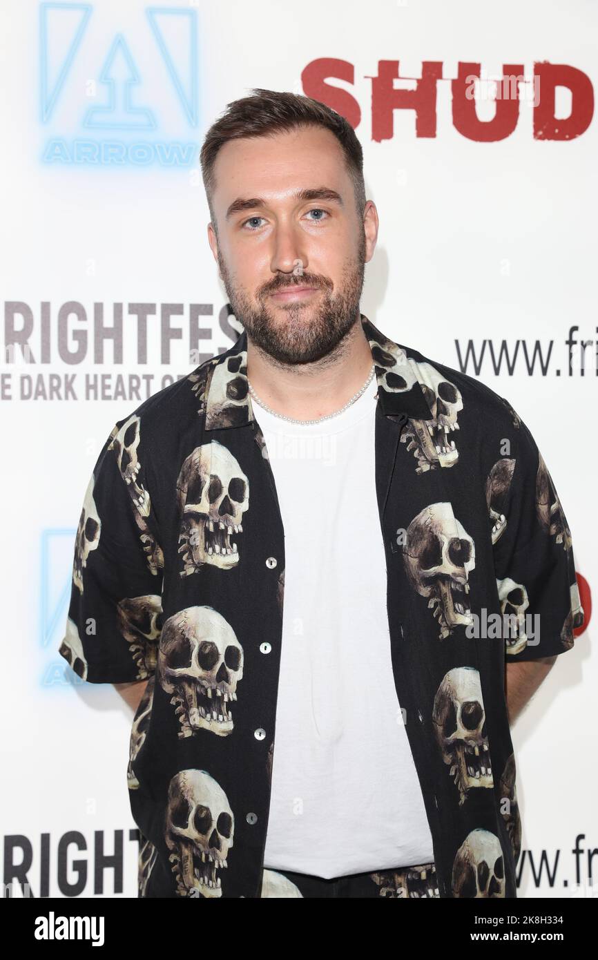 Ryan J. Brown attends 'WRECK' film premiere at Arrow FrightFest held at ...