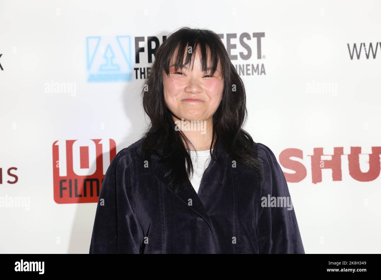 Thaddea Graham attends 'WRECK' film premiere at Arrow FrightFest held ...