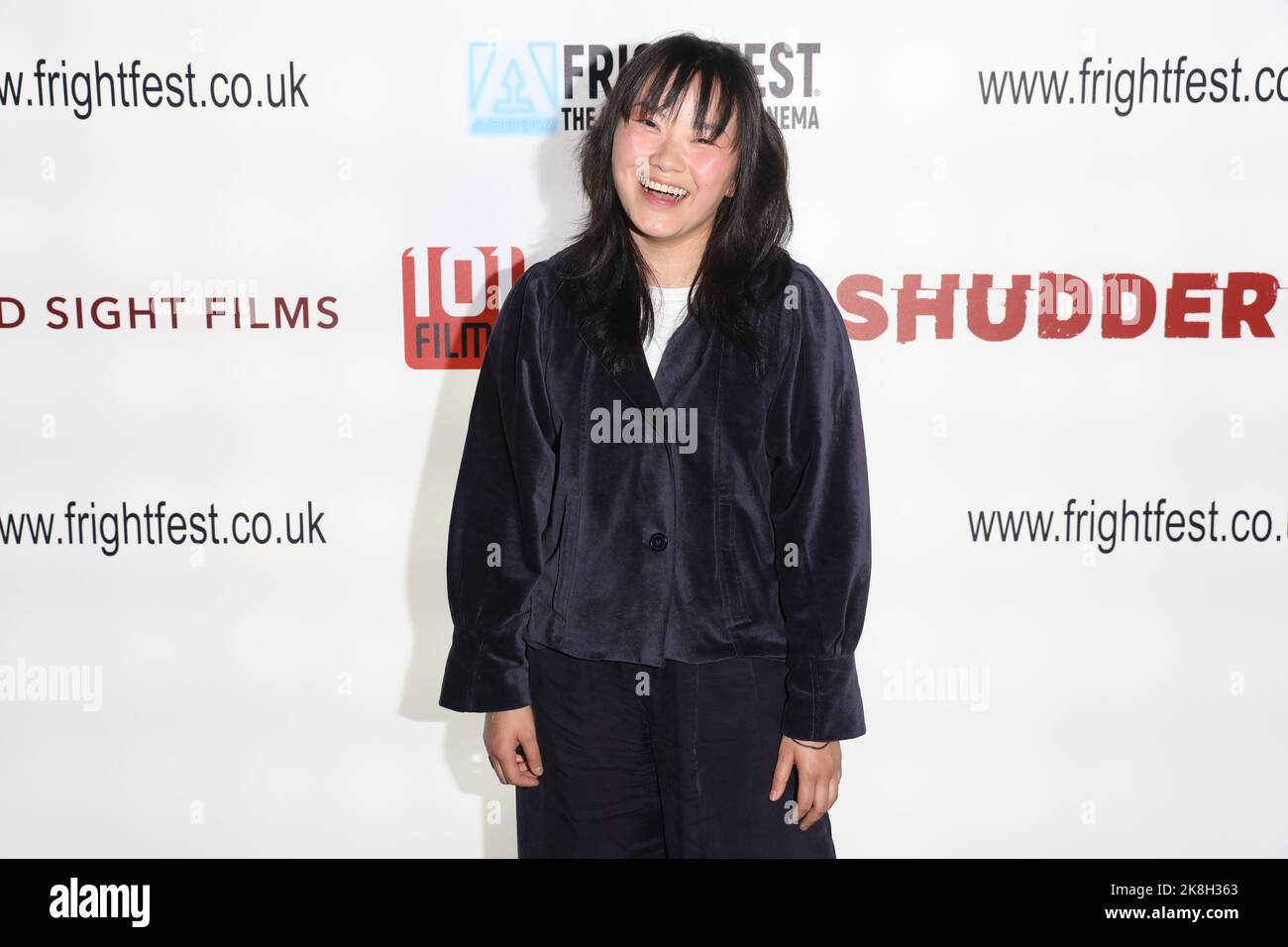 Thaddea Graham attends 'WRECK' film premiere at Arrow FrightFest held ...