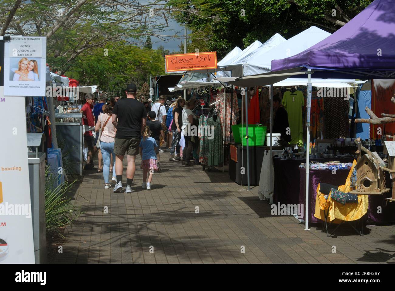 Eumundi Markets, Eumundi, Queensland Stock Photo - Alamy