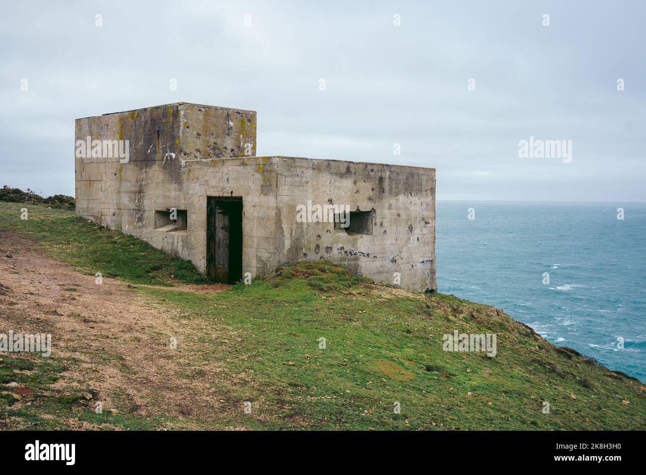 Jersey Island, Channel Island | UK - 2022.01.29: Abandoned World War II ...