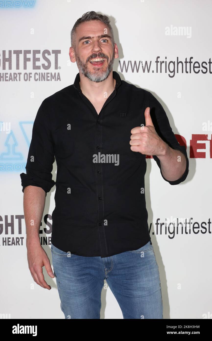 Chris Baugh attends 'WRECK' film premiere at Arrow FrightFest held at ...