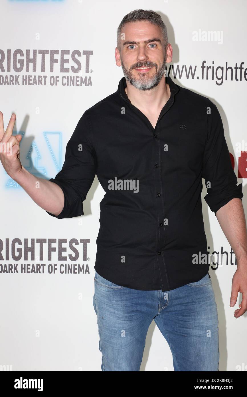 Chris Baugh attends 'WRECK' film premiere at Arrow FrightFest held at ...