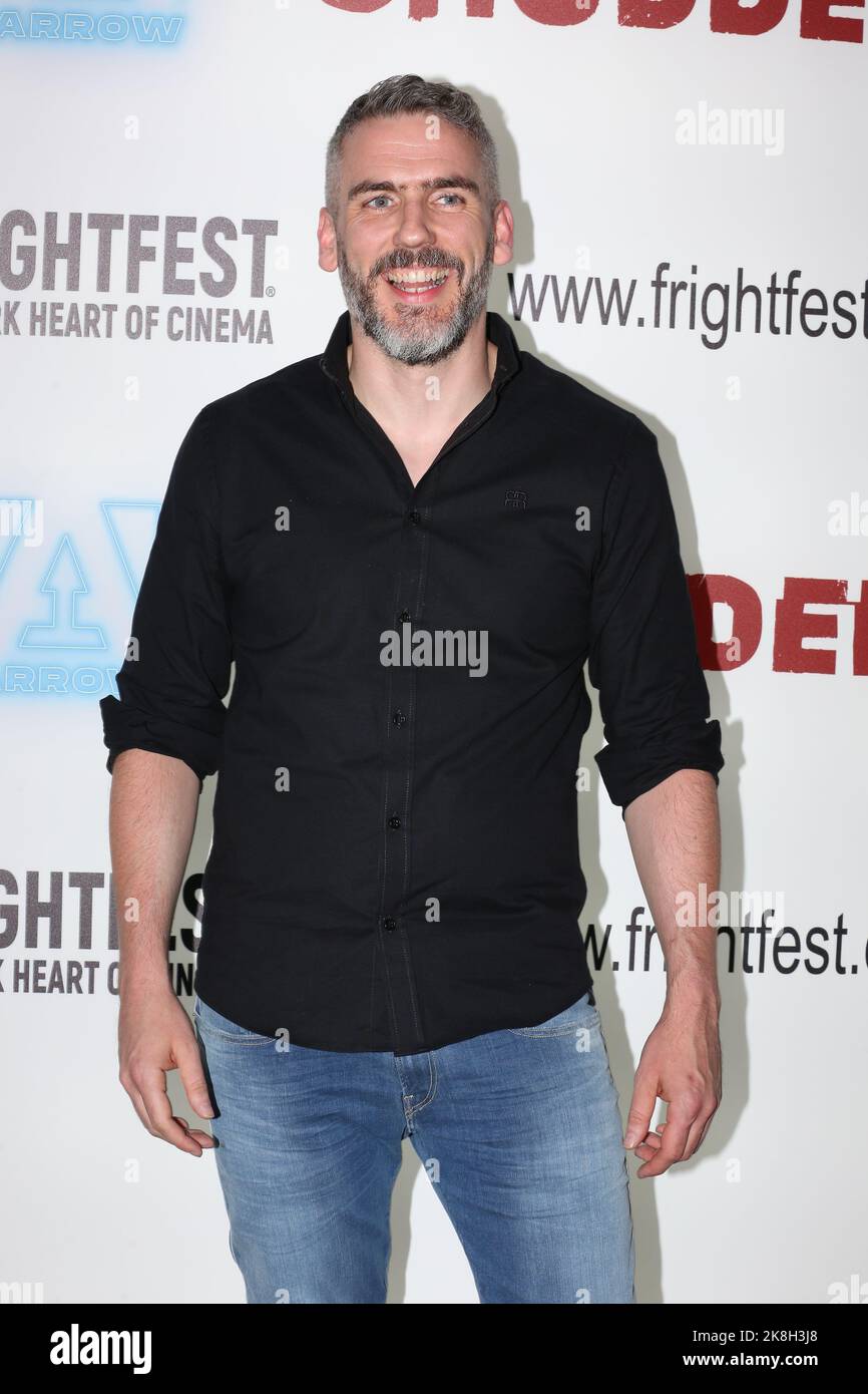 Chris Baugh attends 'WRECK' film premiere at Arrow FrightFest held at ...