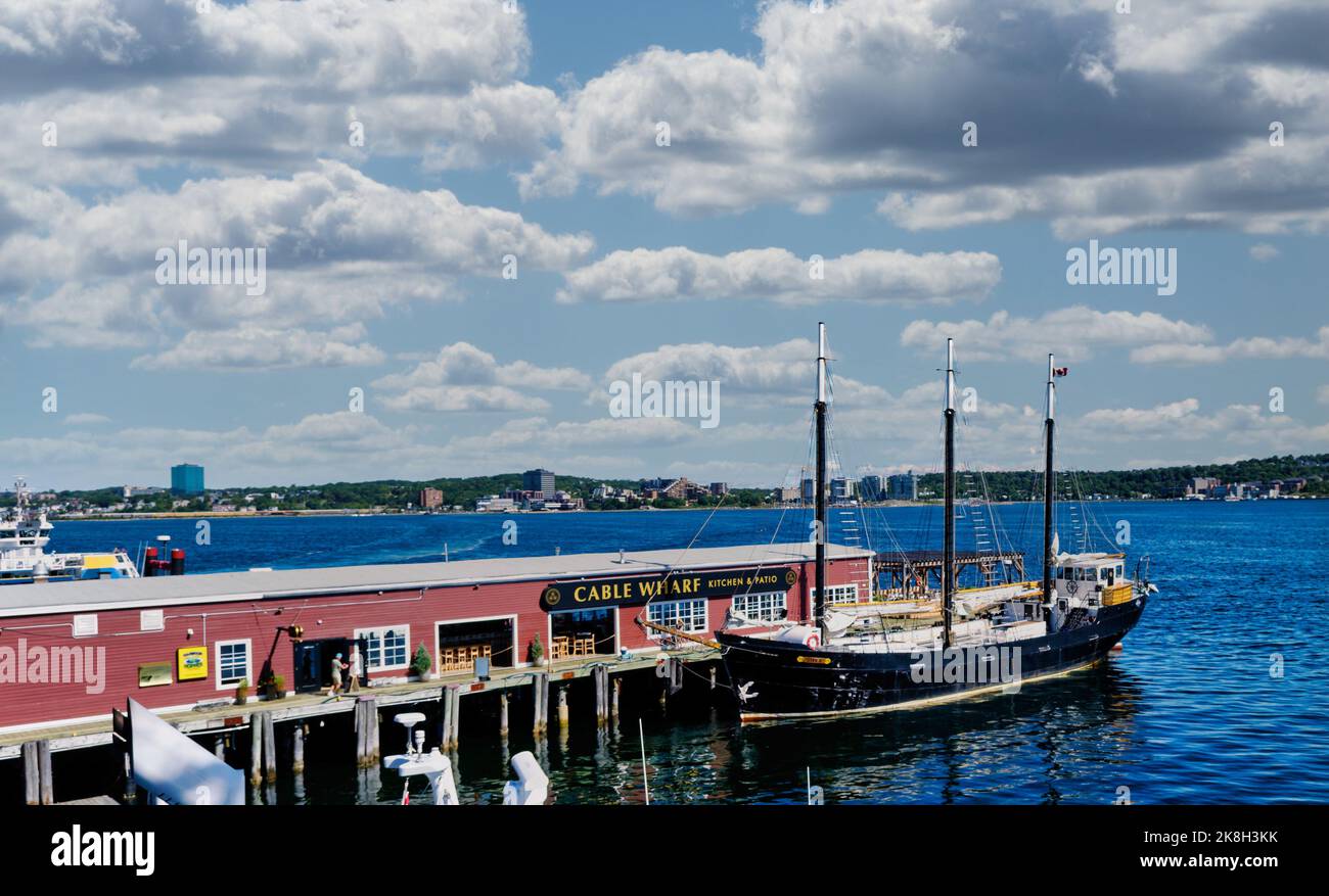 Tall Ship Silva at Dock in Halifax Stock Photo - Alamy