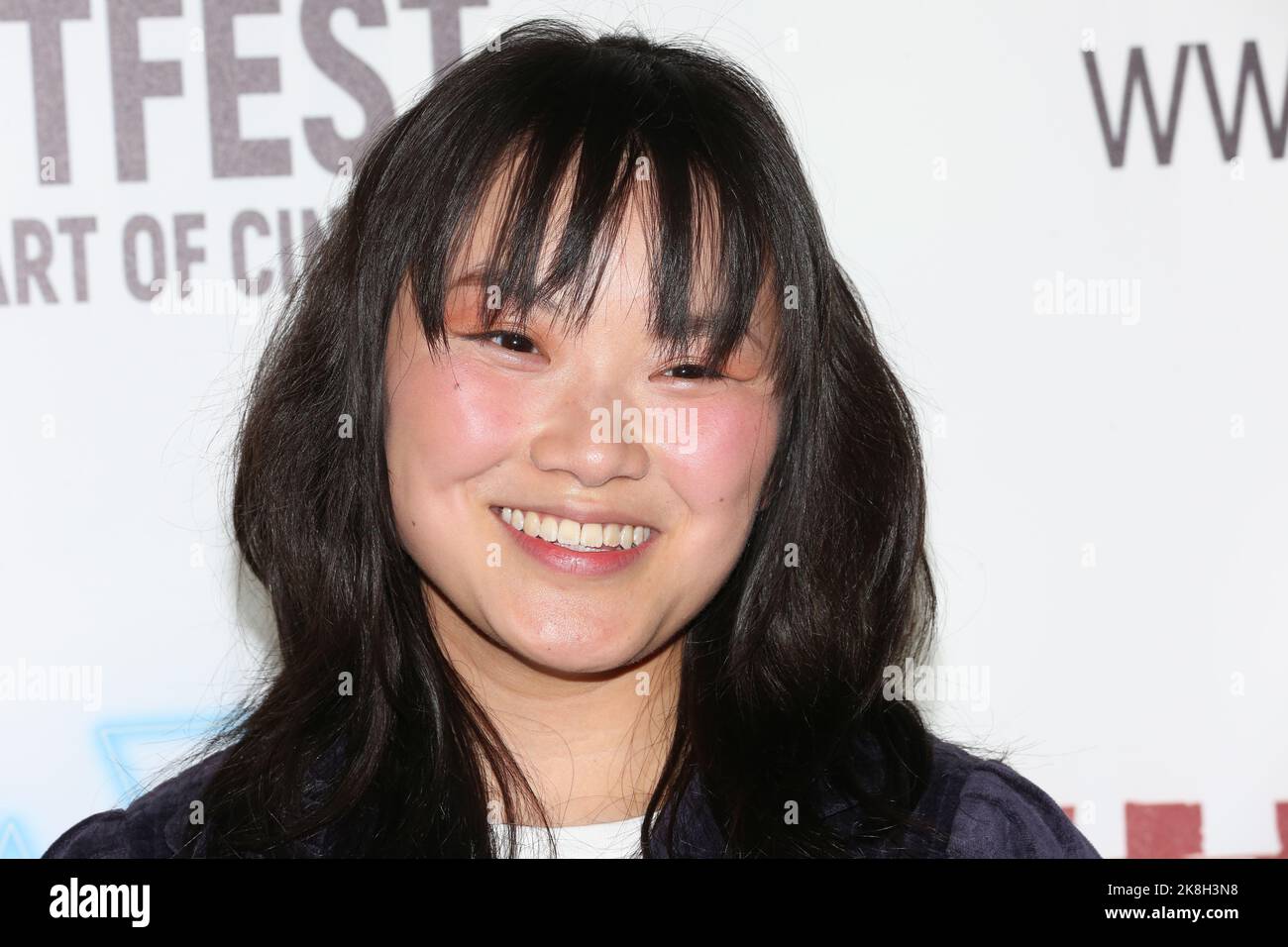 Thaddea Graham attends 'WRECK' film premiere at Arrow FrightFest held ...