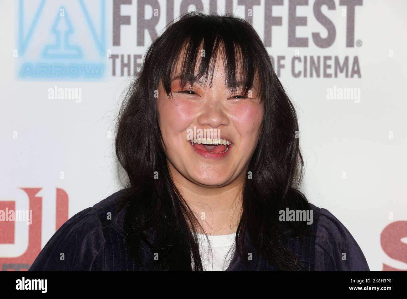 Thaddea Graham attends 'WRECK' film premiere at Arrow FrightFest held ...