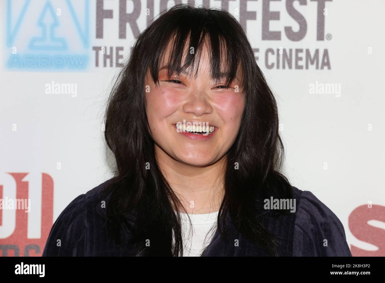 Thaddea Graham attends 'WRECK' film premiere at Arrow FrightFest held ...