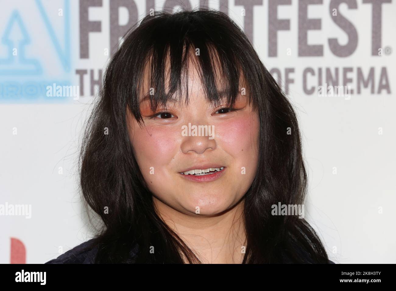Thaddea Graham attends 'WRECK' film premiere at Arrow FrightFest held ...
