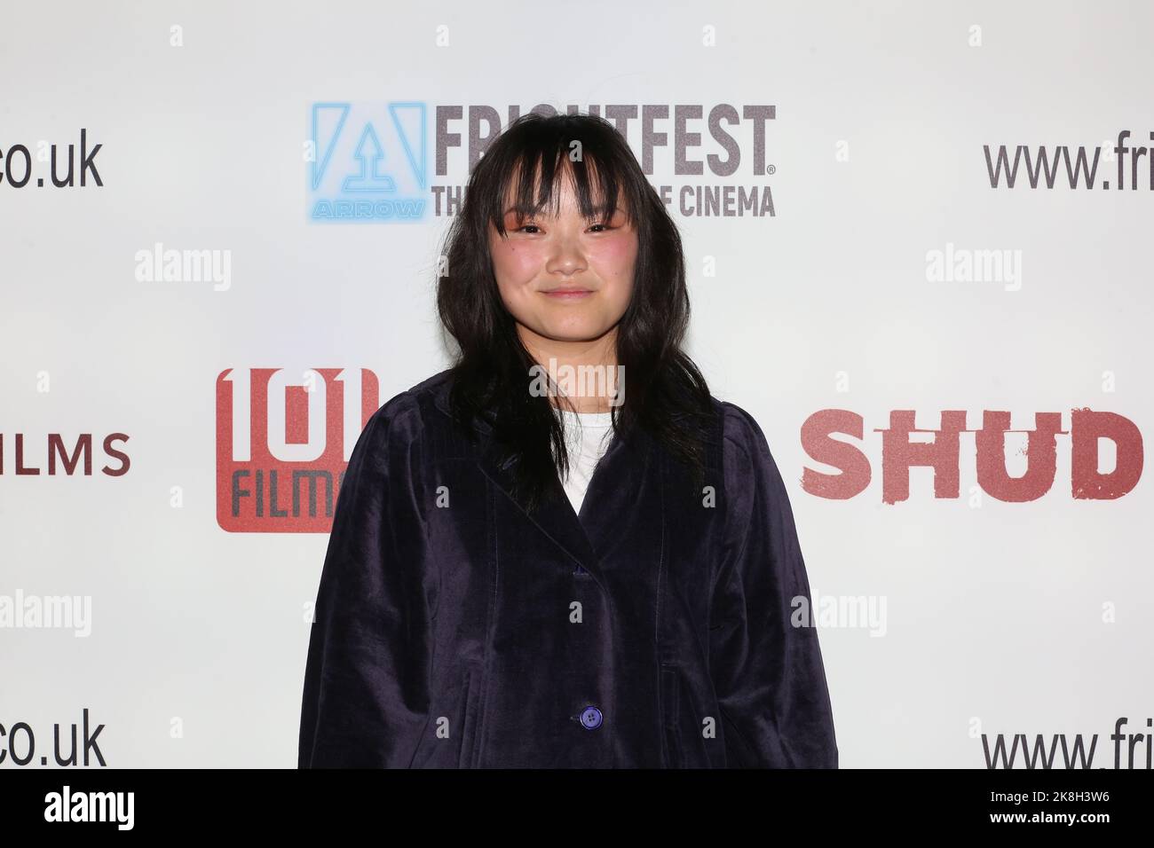Thaddea Graham attends 'WRECK' film premiere at Arrow FrightFest held ...