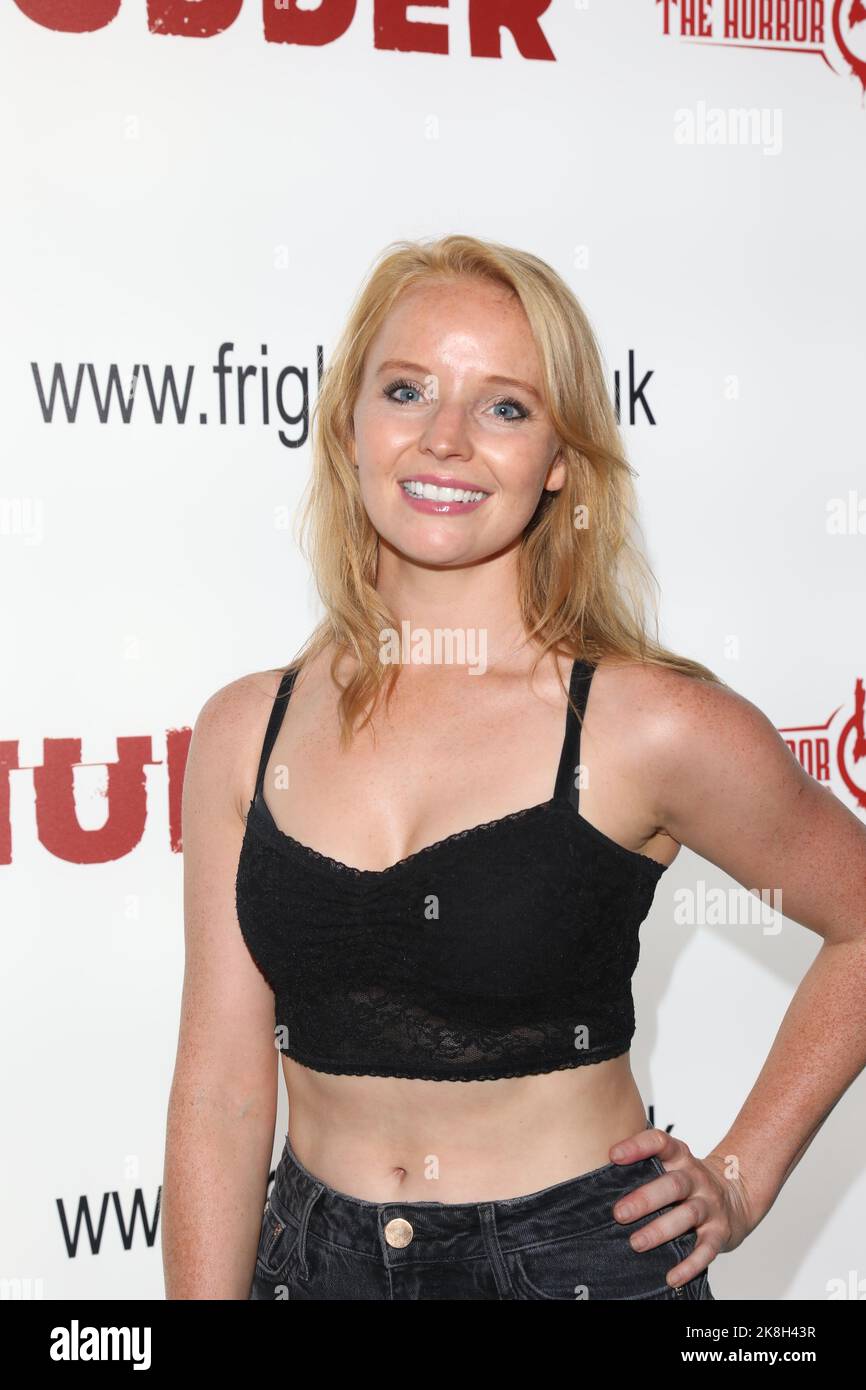 Michaela Longden attends 'Eating Miss Campbell' film premiere at Arrow FrightFest held at ...