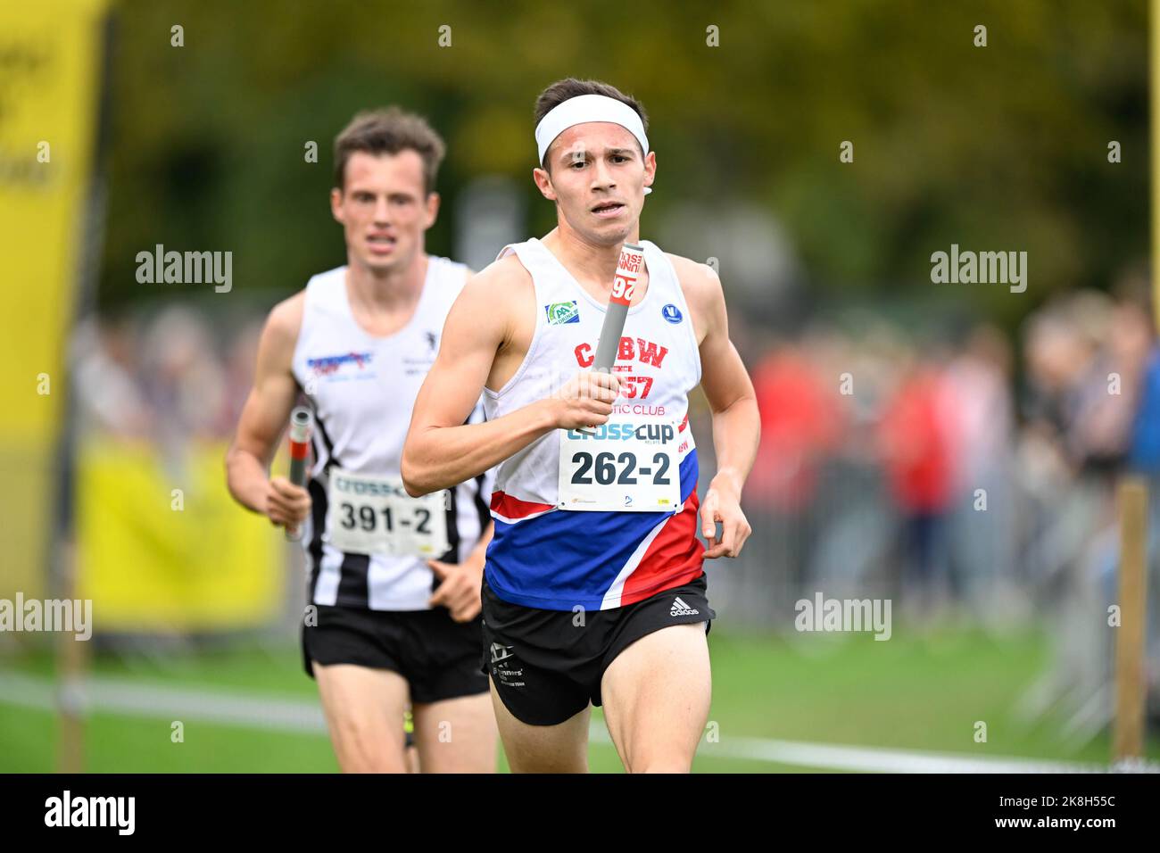 Killian Zicari pictured in action during the men's relay race at the ...