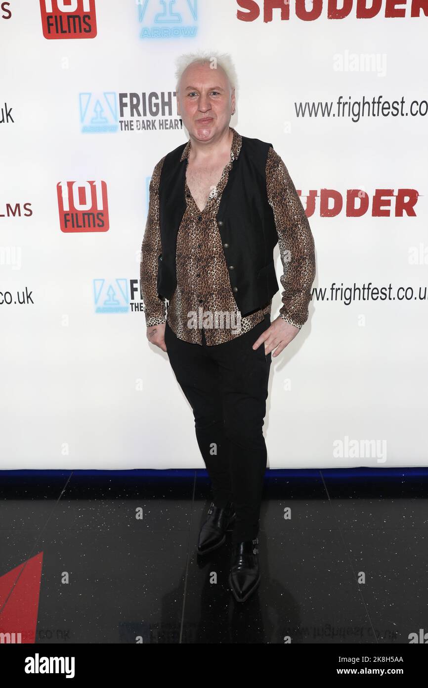 Jake West attends 'Midnight Peepshow' film premiere at Arrow FrightFest ...