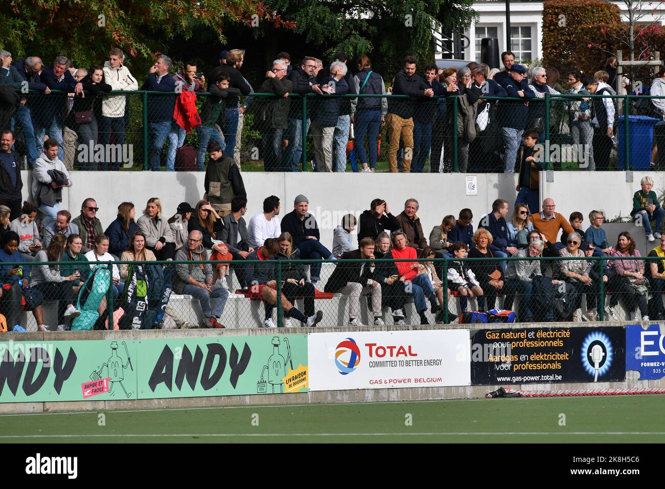 Illustration picture shows supporters during a hockey game between ...