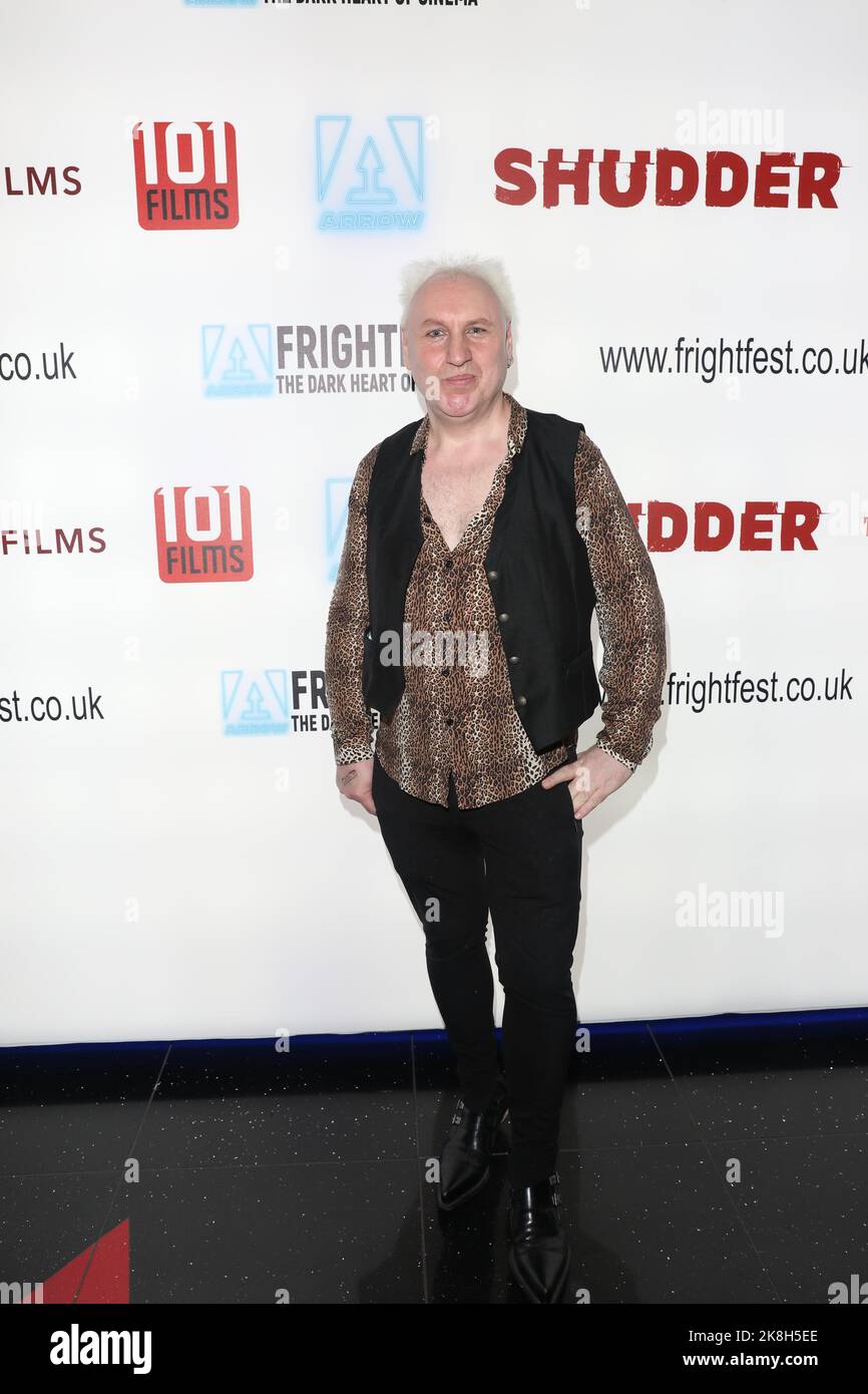 Jake West attends 'Midnight Peepshow' film premiere at Arrow FrightFest ...