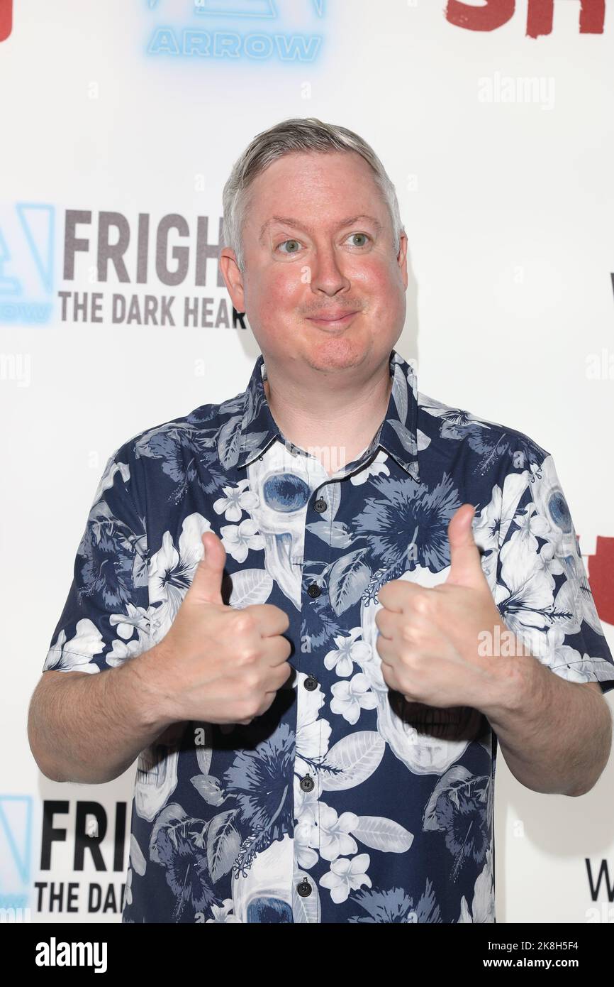 Andy Edwards attends 'Midnight Peepshow' film premiere at Arrow ...