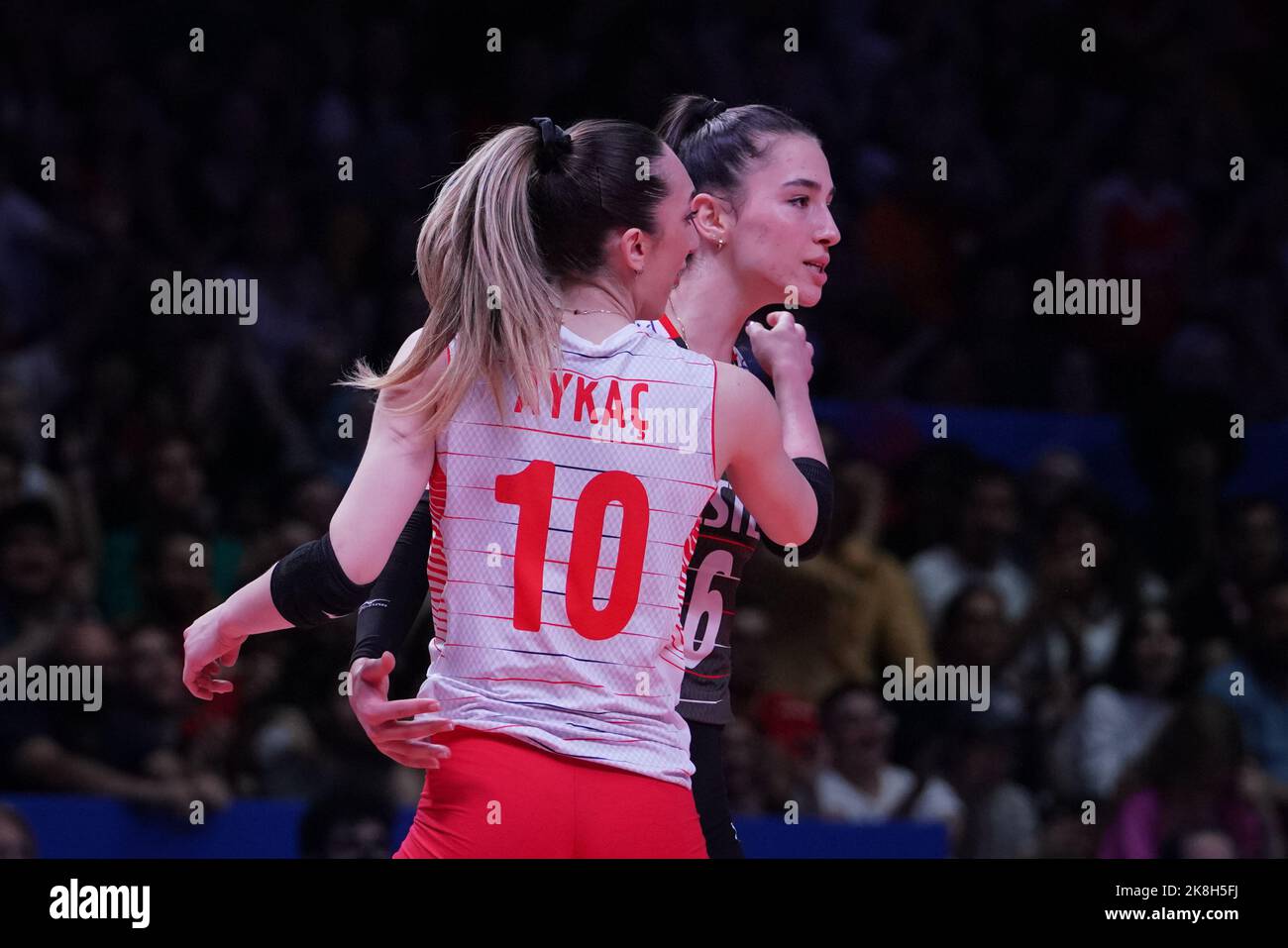 ANKARA, TURKIYE - JUNE 04, 2022: Aykac Ayca and Sahin Saliha in ...