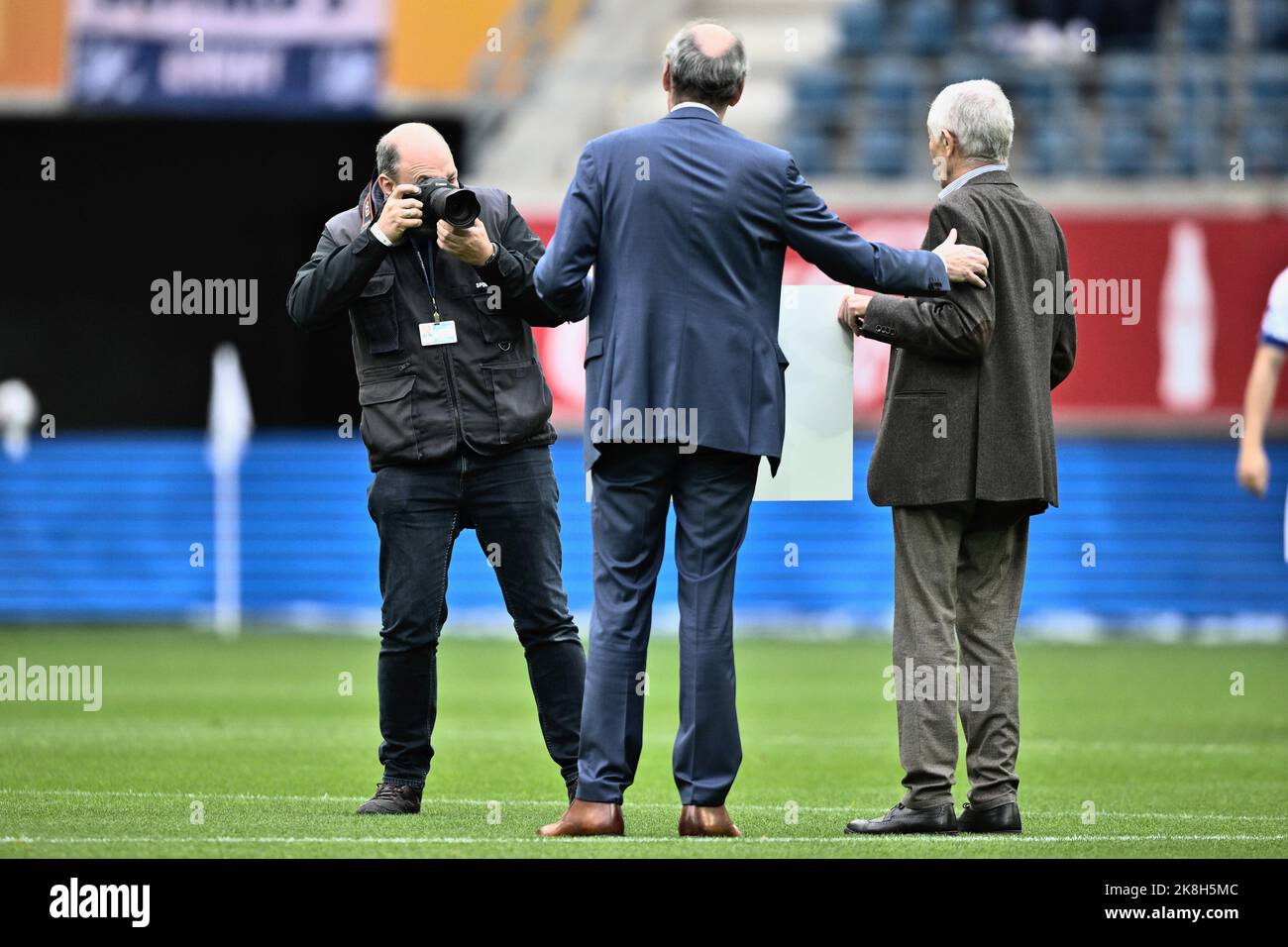 Gilbert De Grootte pictured before a soccer match between KAA Gent and ...