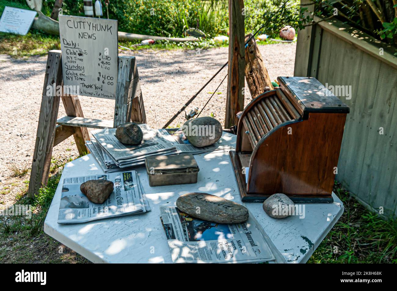Scenery of Cuttyhunk Island Stock Photo - Alamy