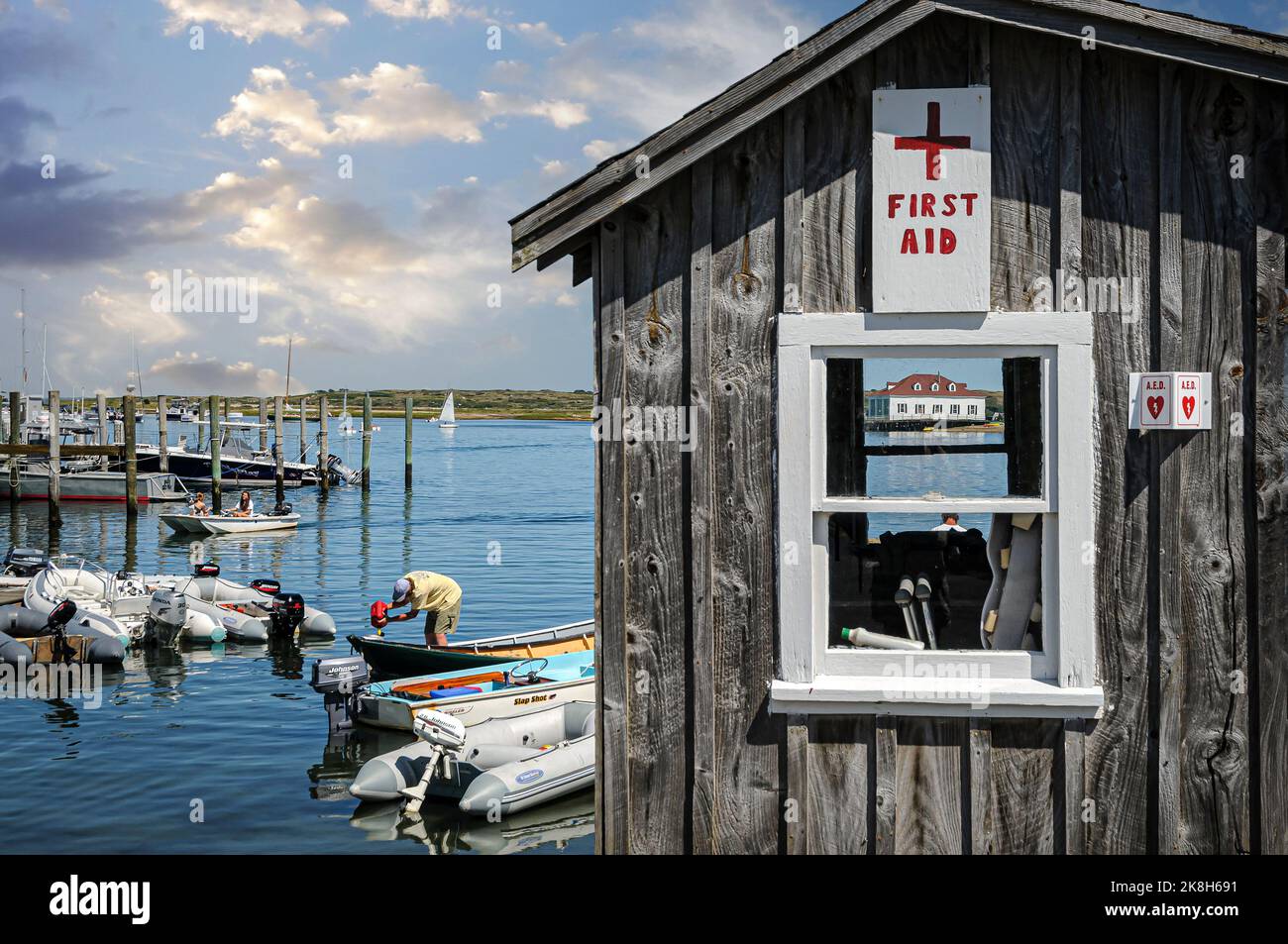 Scenery of Cuttyhunk Island Stock Photo - Alamy