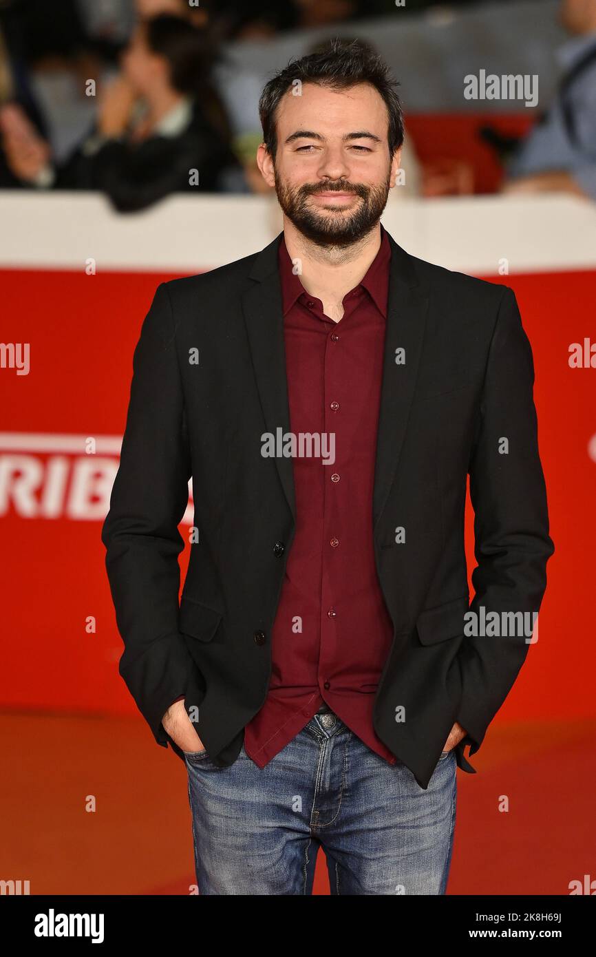 Rome, Italy - October 22: Stefano Rapone attends the Red Carpet during ...