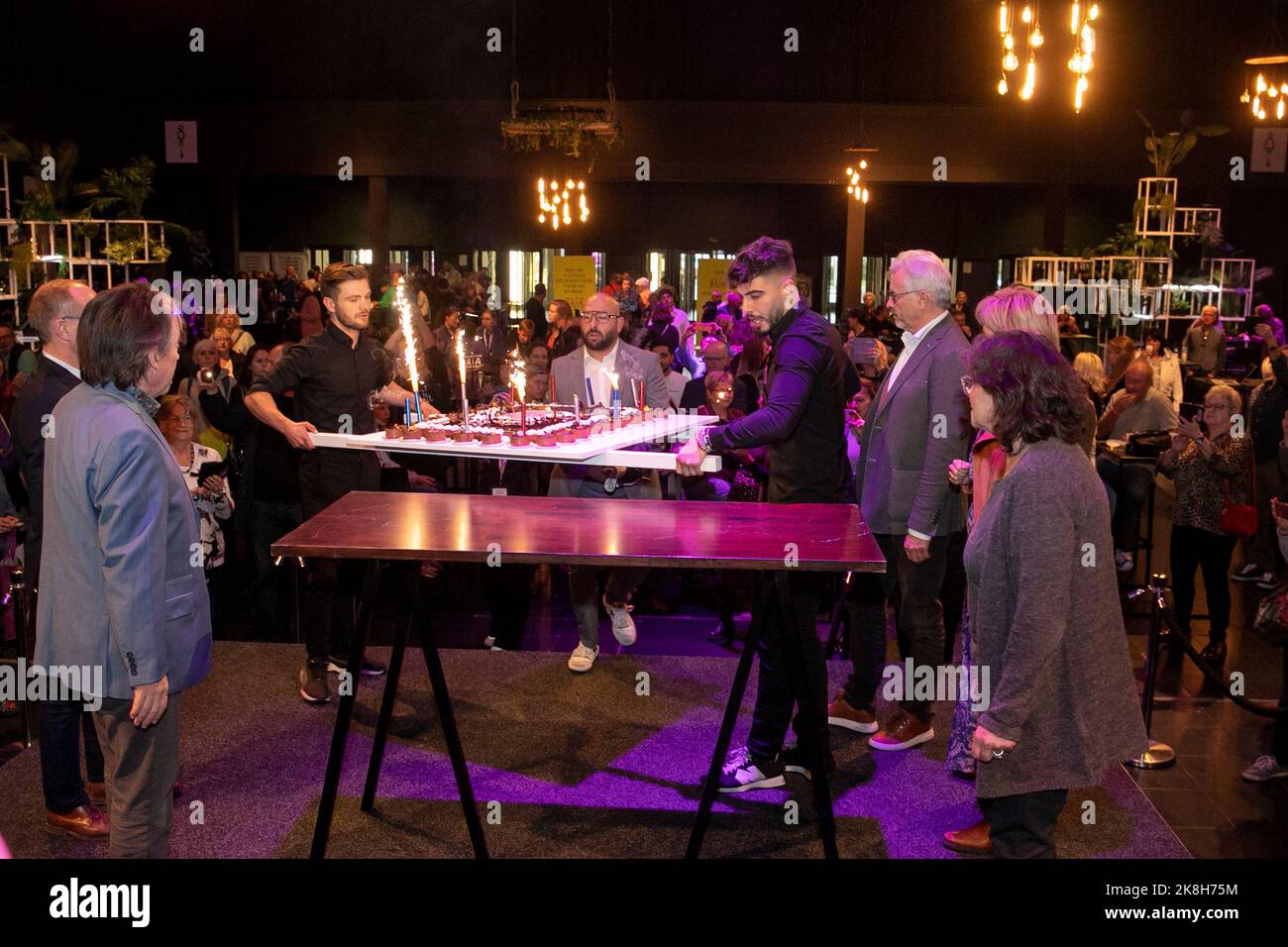 Illustration picture shows the birthday cake at the 30th anniversary of ...