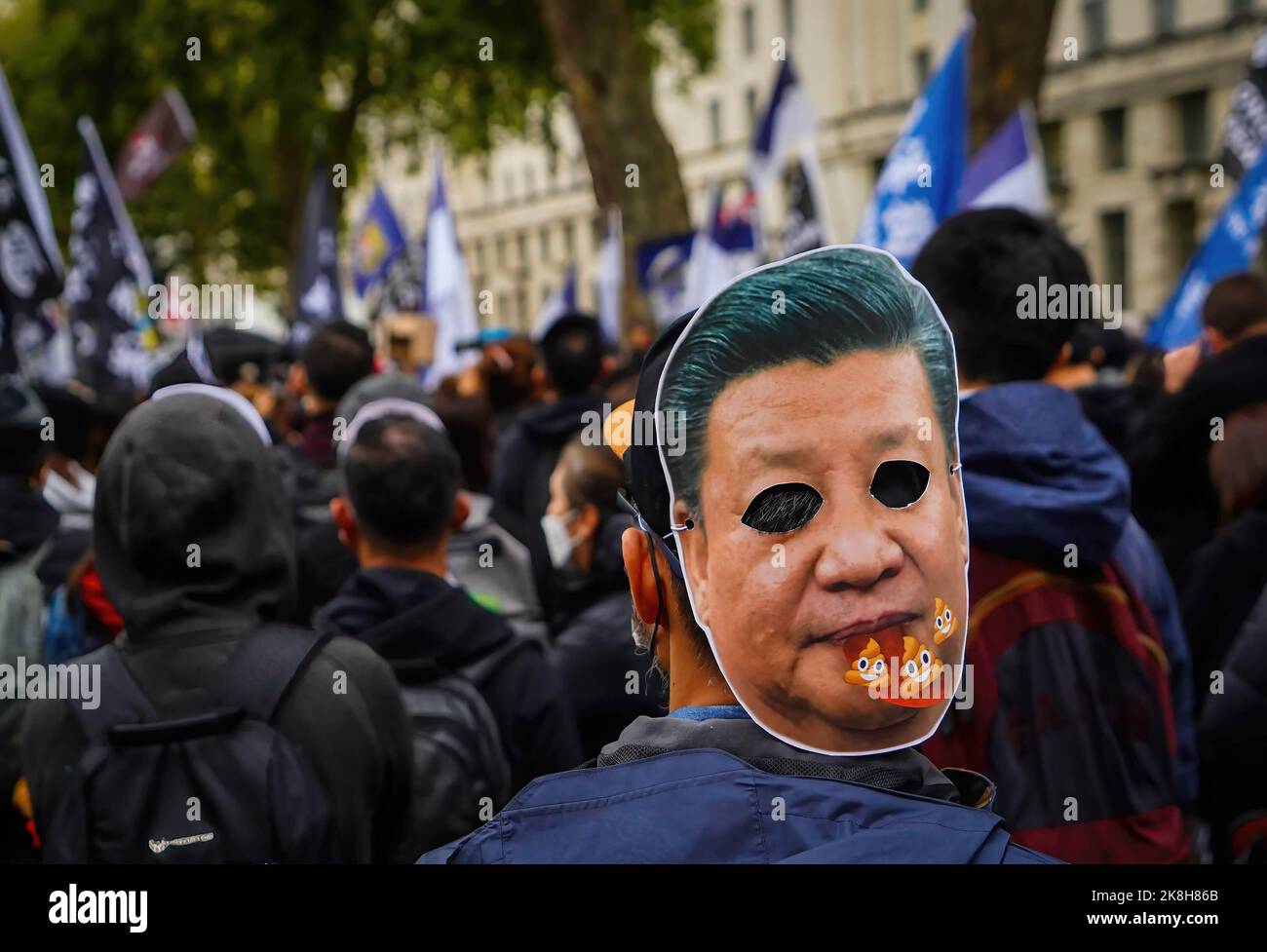 Xi jinping mask hi-res stock photography and images - Alamy