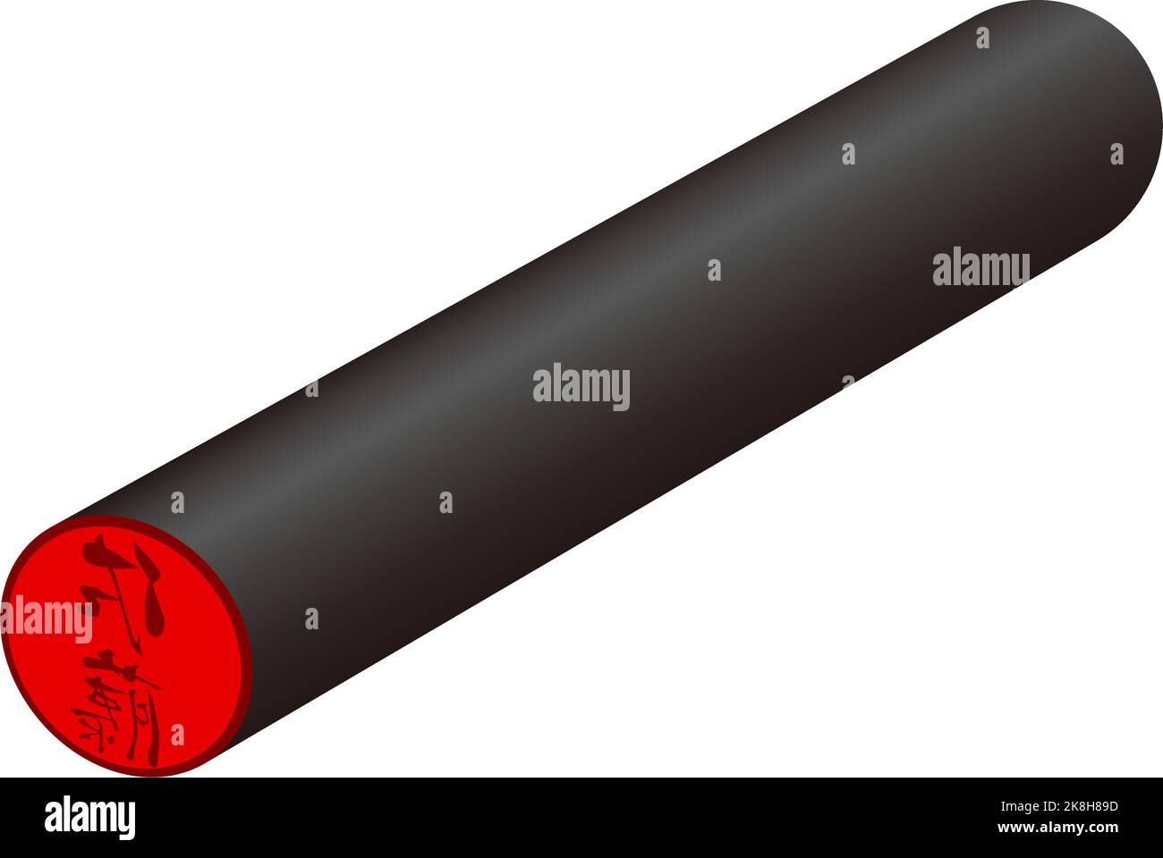 Red ink signature Stock Vector Images - Alamy