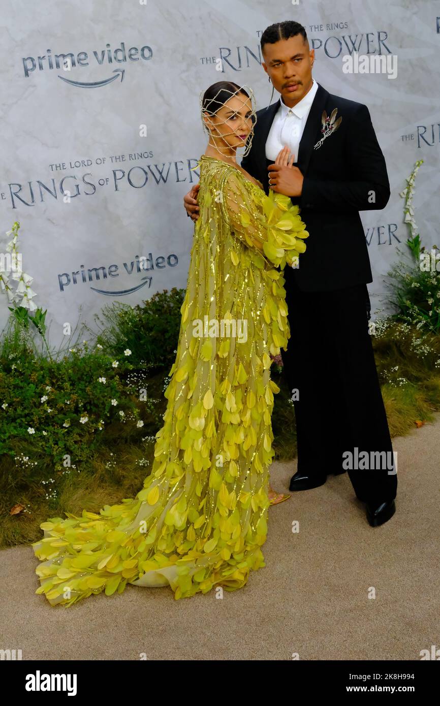 Ismael Cruz Cordoba attends the World premiere of "The Lord Of The ...