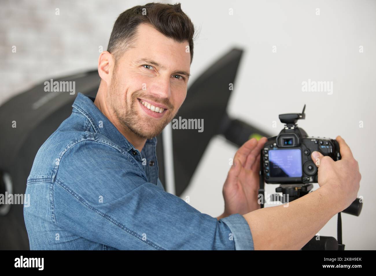 Static camera shot professional male hi-res stock photography and ...