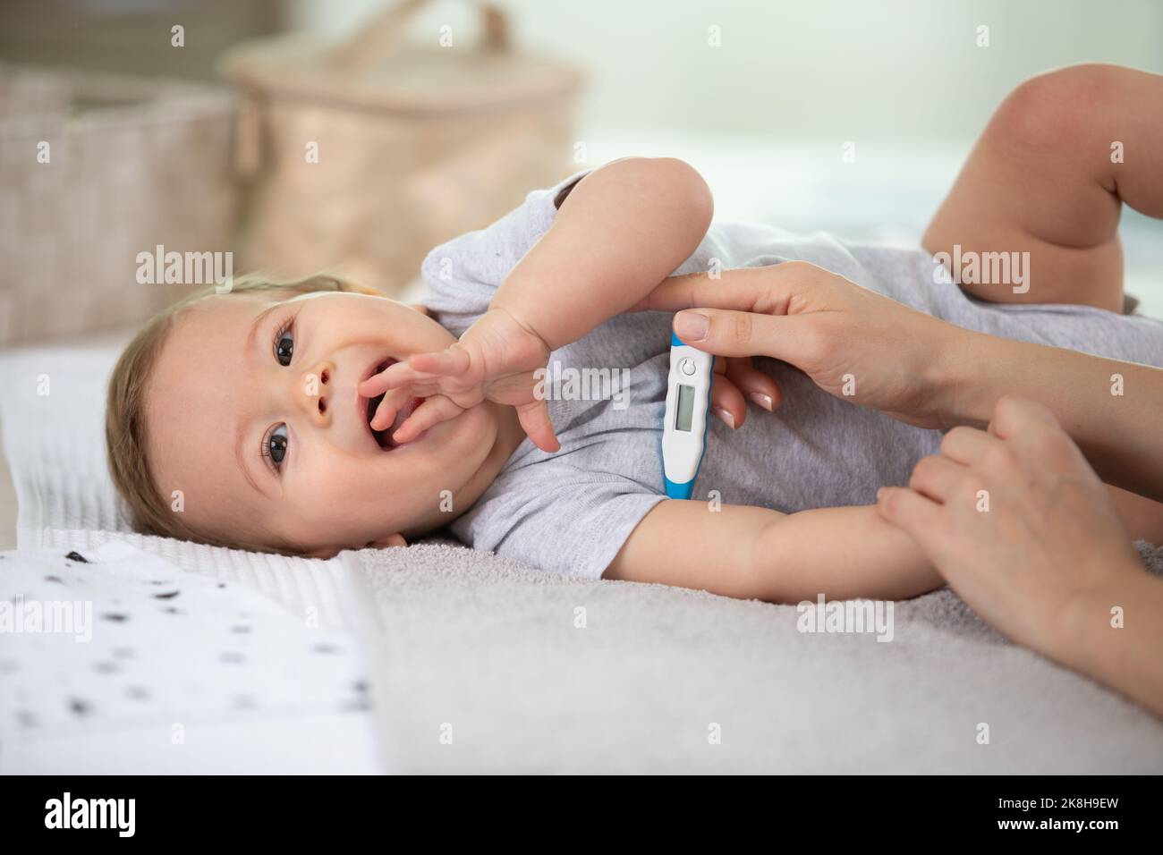 Newborn physical examination hi-res stock photography and images - Alamy