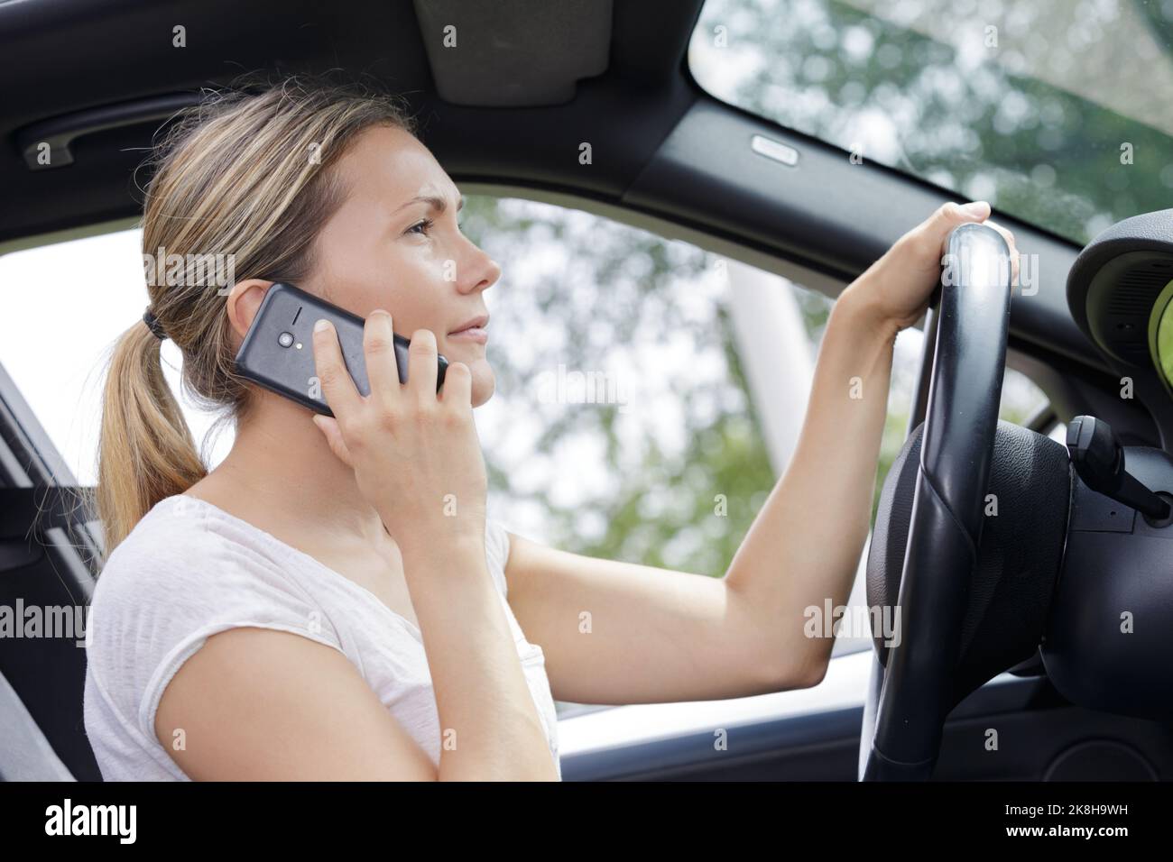 Ear phoning car hi-res stock photography and images - Alamy
