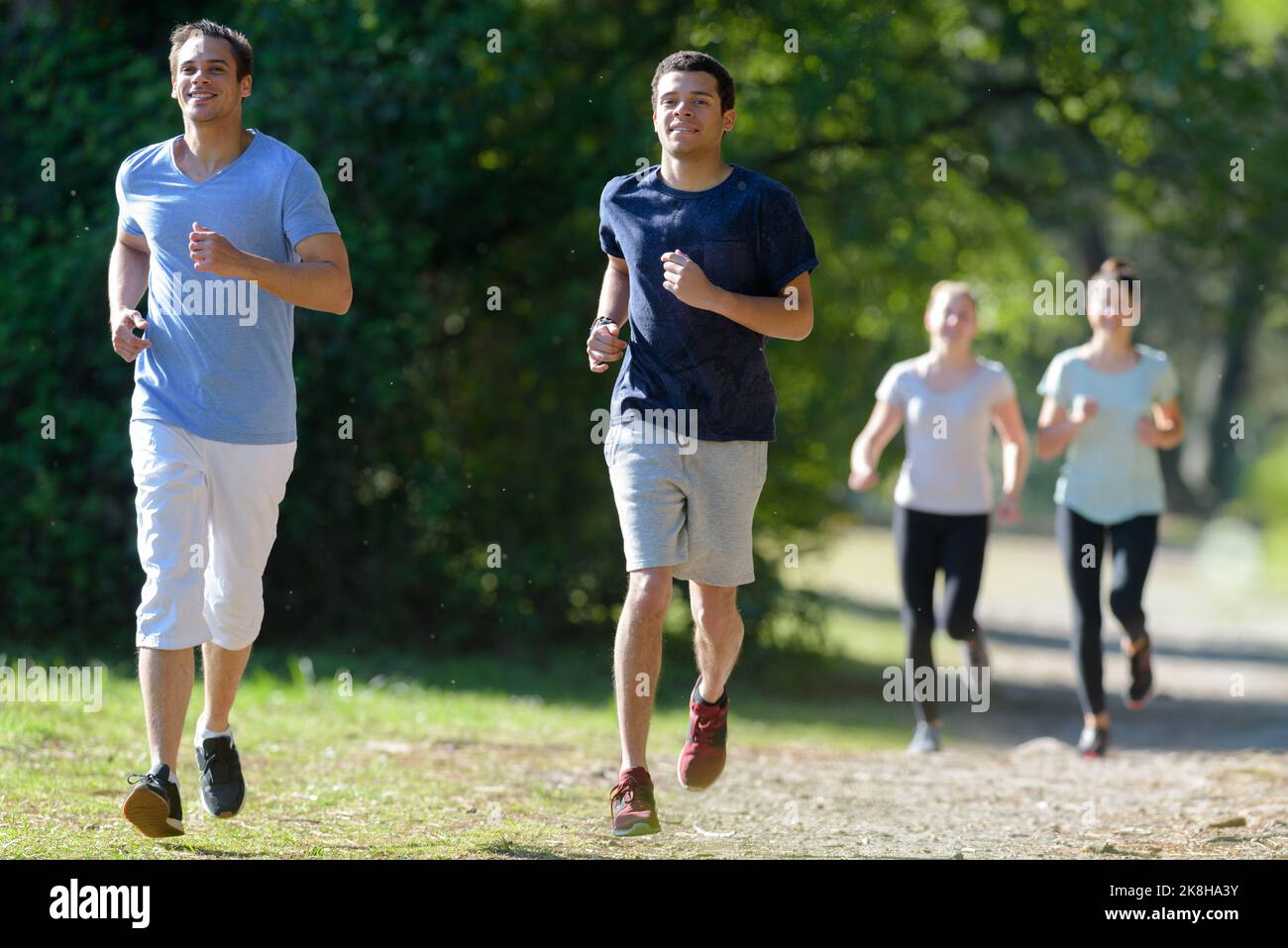 Marathon running child hi-res stock photography and images - Alamy
