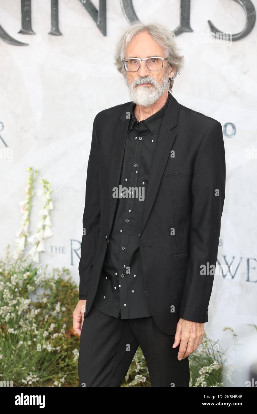 John Howe attends the World premiere of "The Lord Of The Rings: The ...