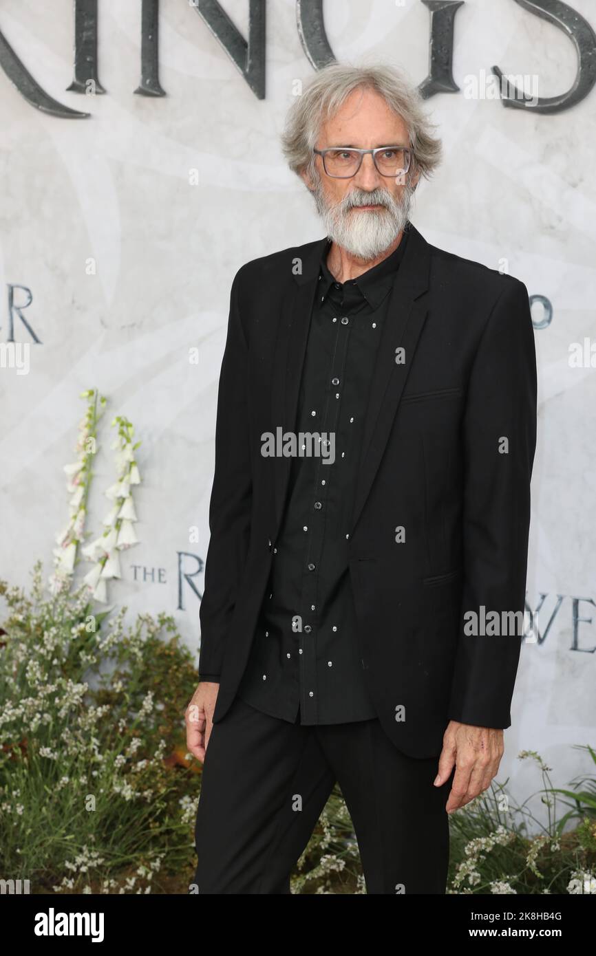 John Howe attends the World premiere of "The Lord Of The Rings: The ...