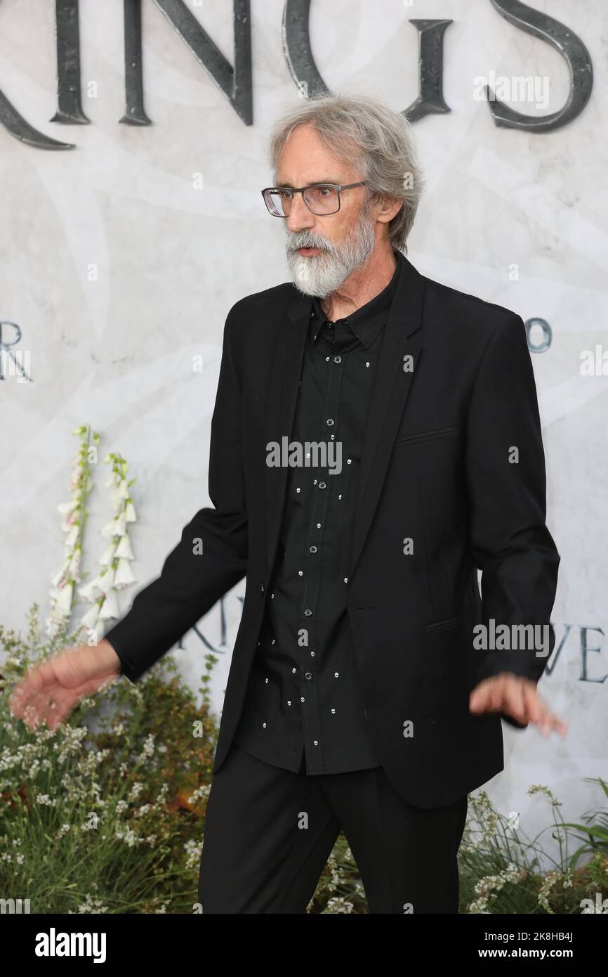 John Howe attends the World premiere of "The Lord Of The Rings: The ...