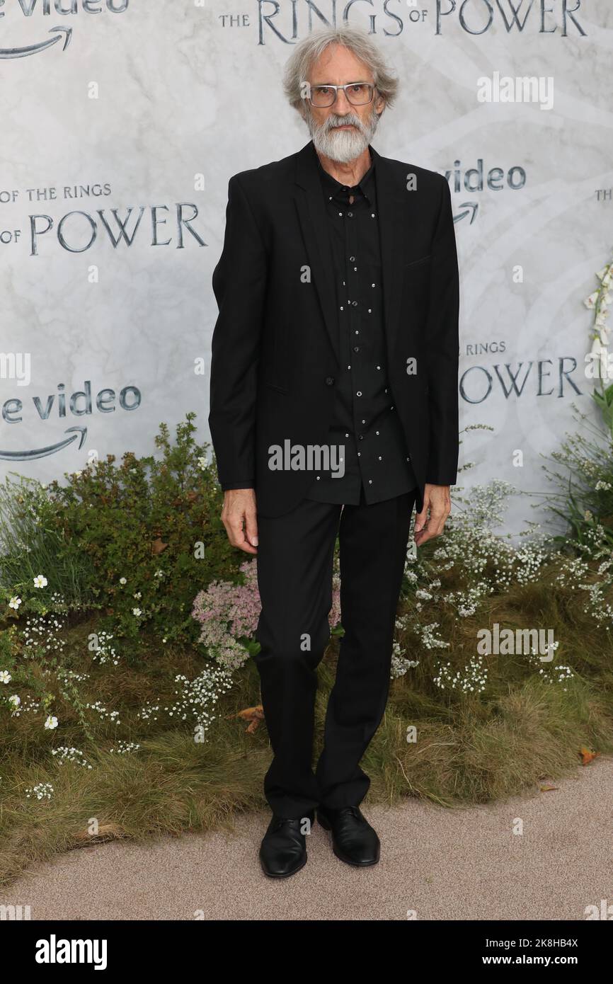 John Howe attends the World premiere of "The Lord Of The Rings: The ...