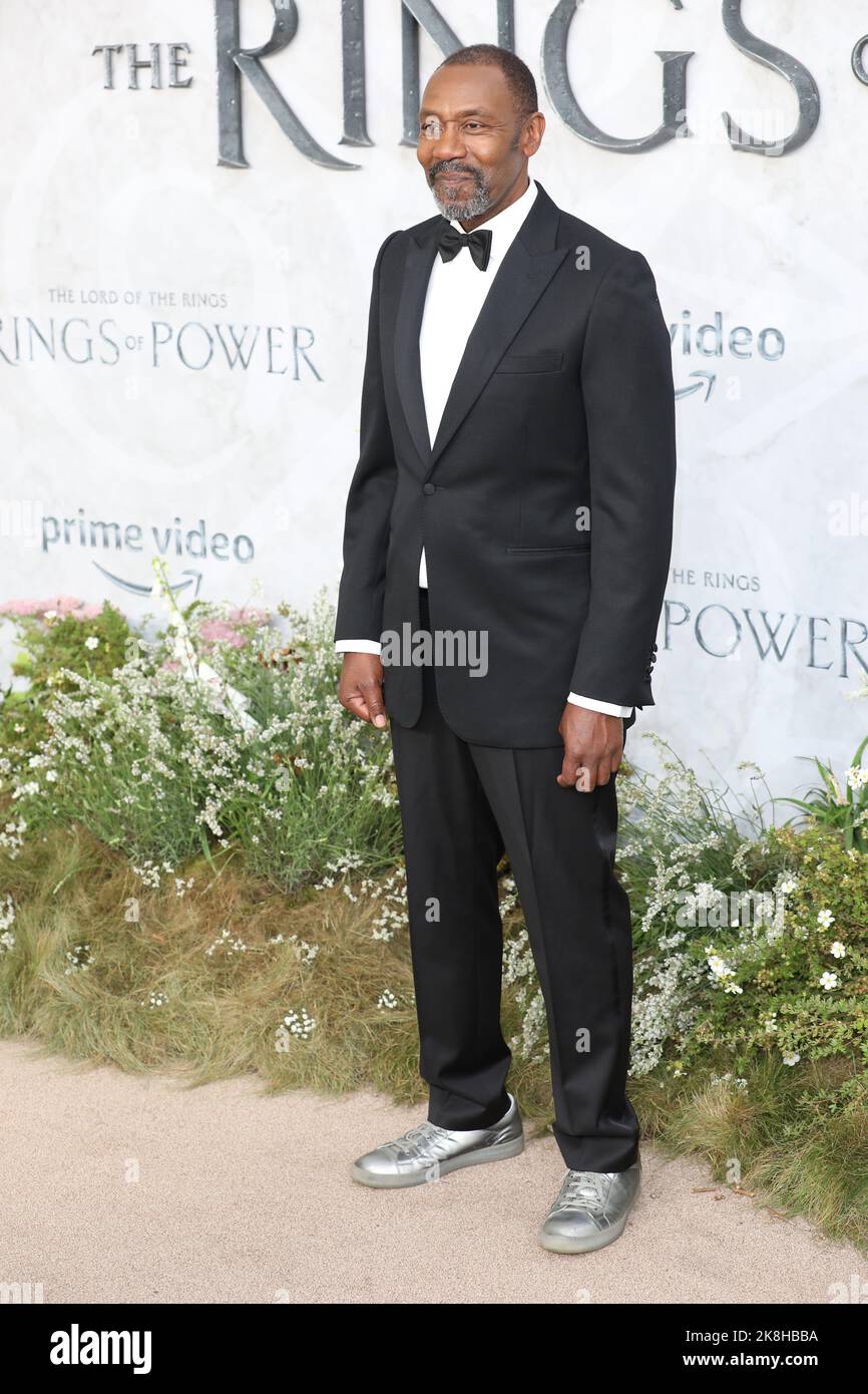 Lenny Henry attends World premiere of "The Lord Of The Rings: The Rings ...
