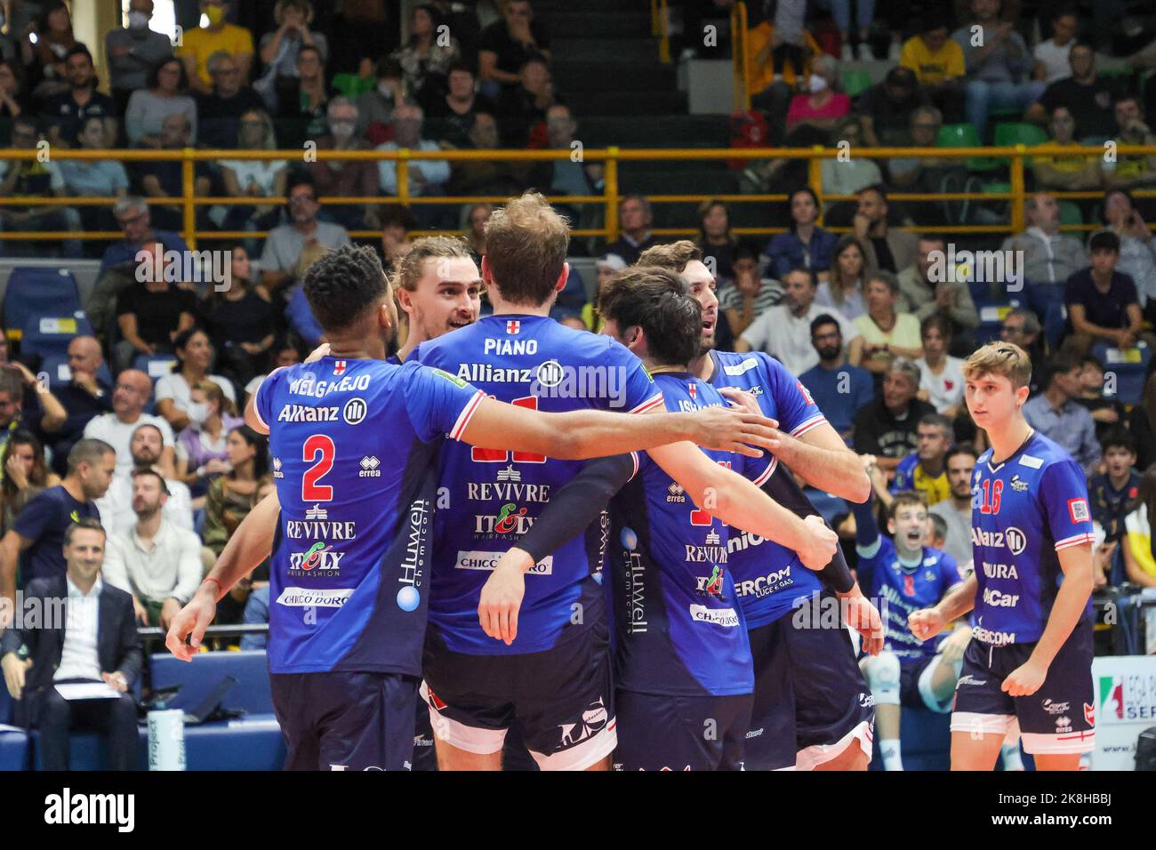 October 23, 2022, Modena, Italy: Modena, Italy, PalaPanini, October 23 ...