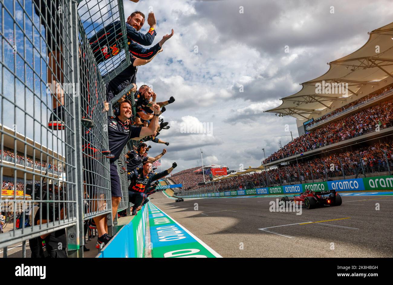 Austin, USA. 23rd Oct, 2022. Oracle Red Bull Racing team, F1 Grand Prix ...