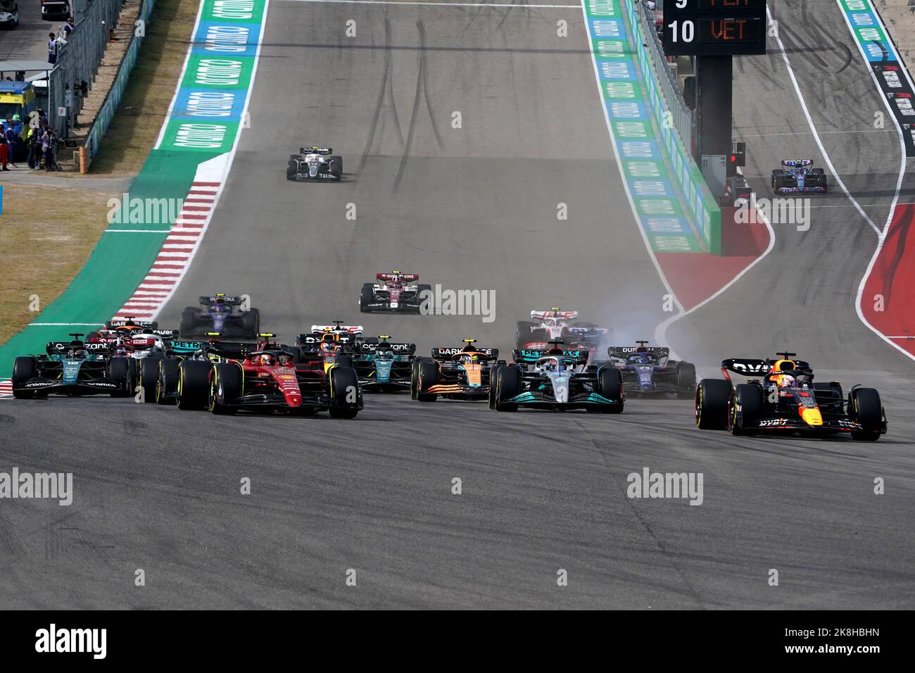 Austin, United States. 23rd Oct, 2022. Dutch Formula One driver Max ...