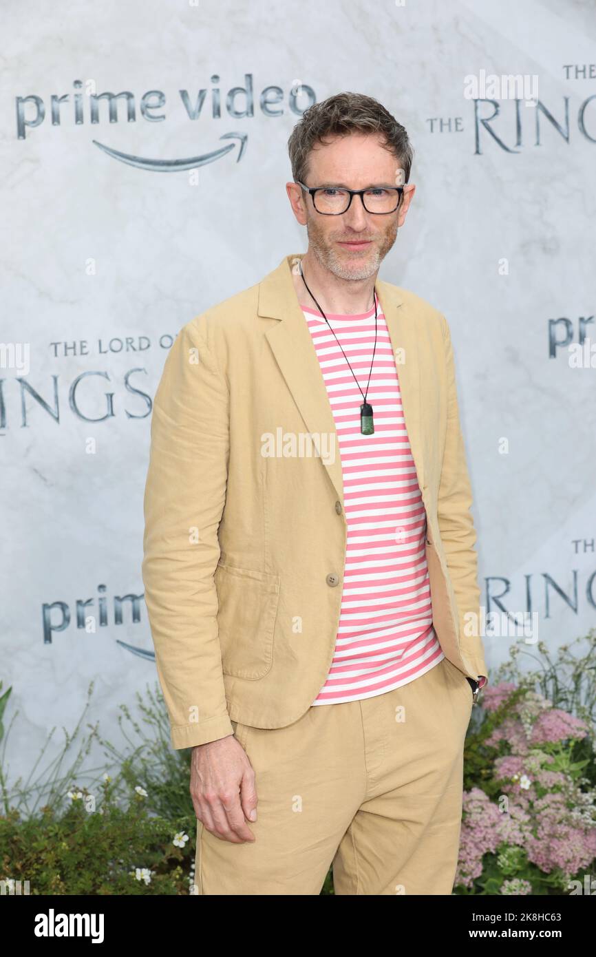 Daniel Weyman attends the World premiere of "The Lord Of The Rings: The ...