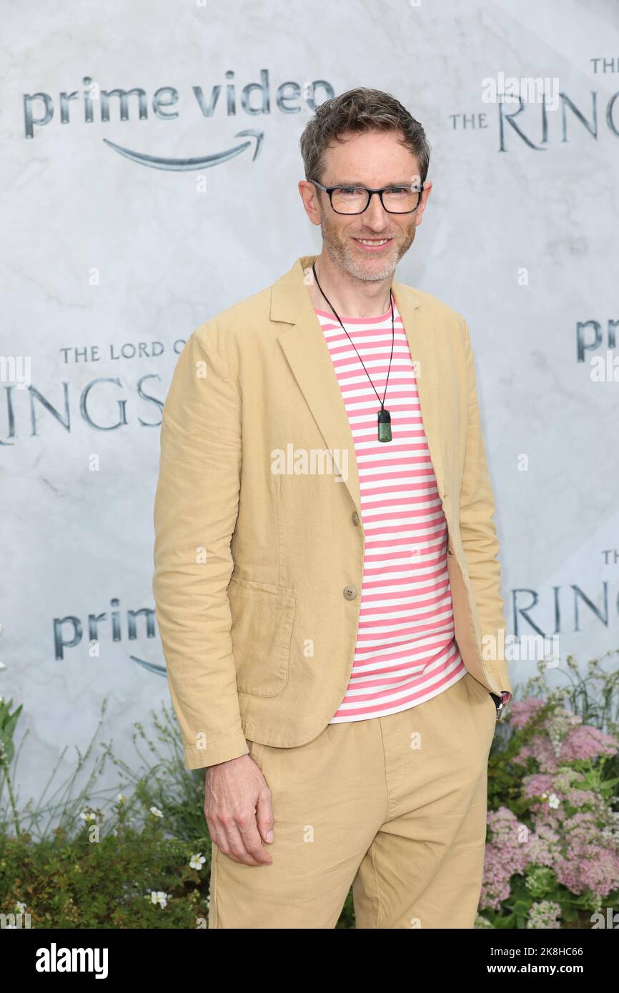 Daniel Weyman attends the World premiere of "The Lord Of The Rings: The ...