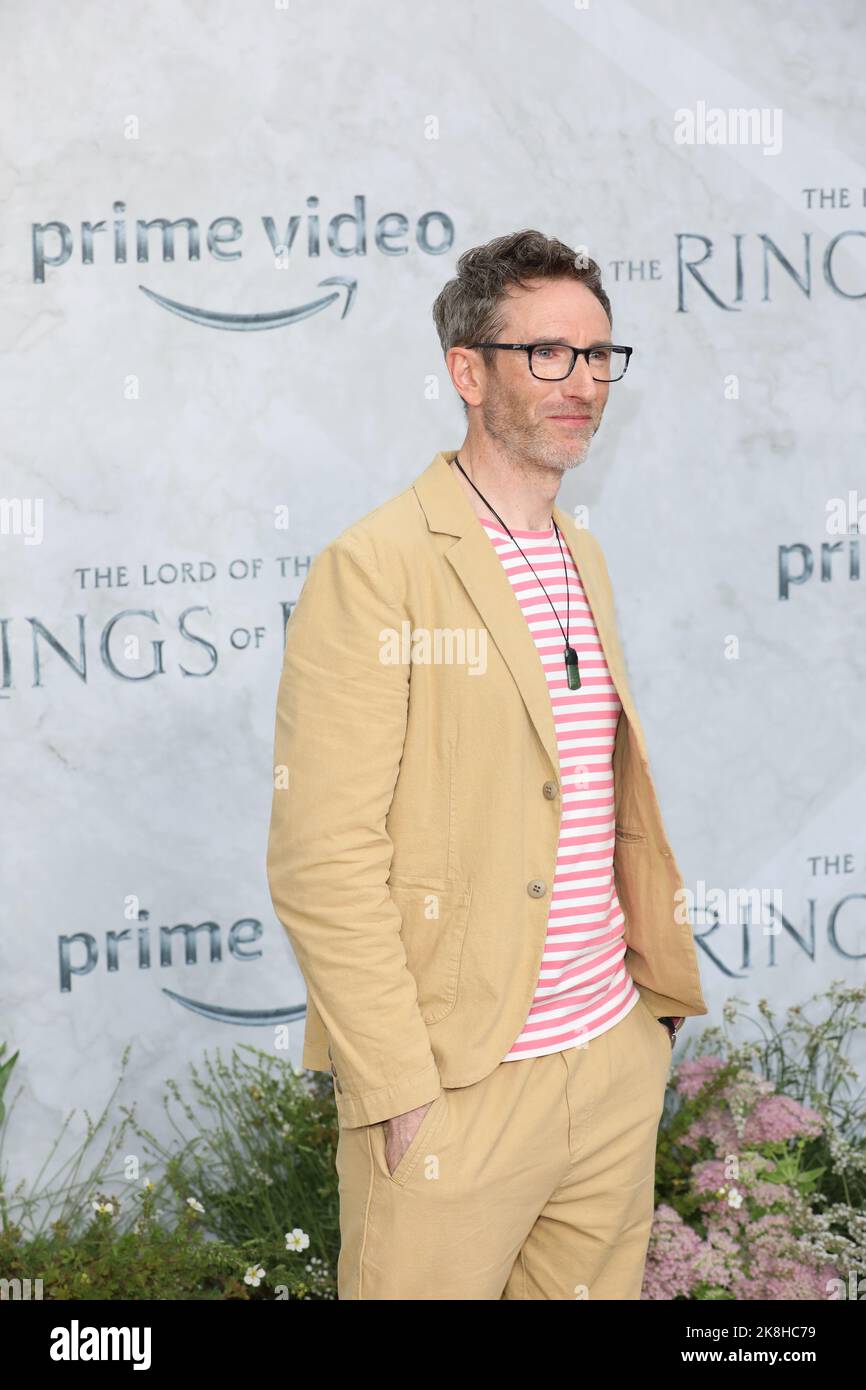 Daniel Weyman attends the World premiere of "The Lord Of The Rings: The ...
