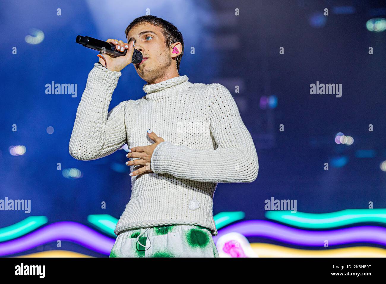 Milan Italy 23 October 2022 Sangiovanni - Cadere Volare Tour - live at ...